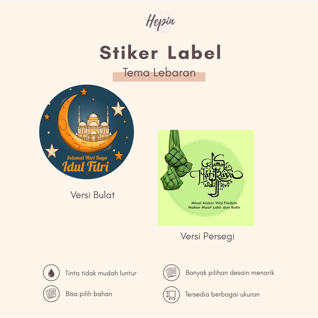 Jual Stiker label tema LEBARAN-stiker toples | Shopee Indonesia
