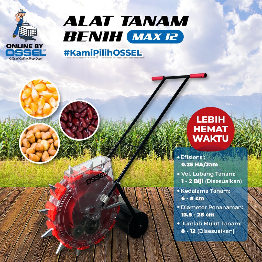 Jual Alat Tanam Jagung Alat Sebar Bibit Corn Seeder Alat Tanam Biji ...