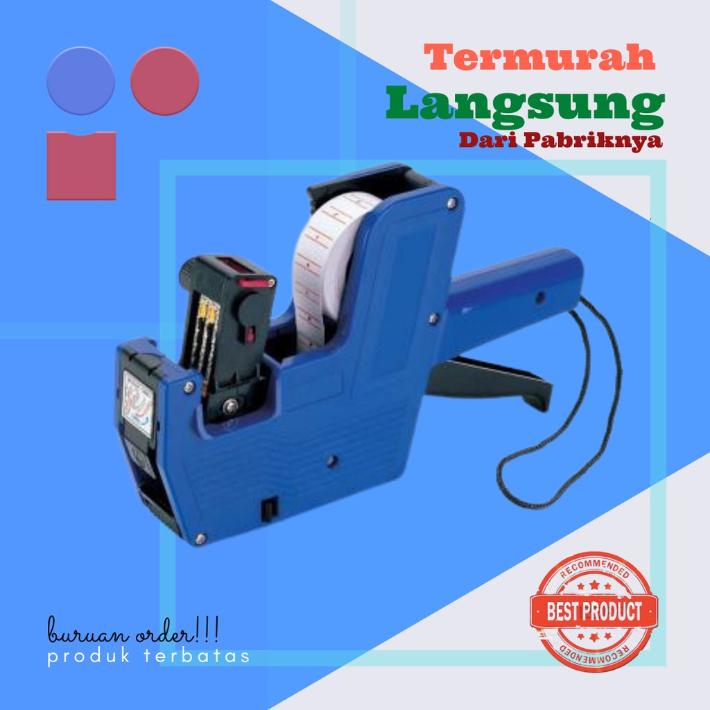 Jual ORIGINAL TERMURAH Alat Pembuat Label Harga dan Coding Terbaik ...
