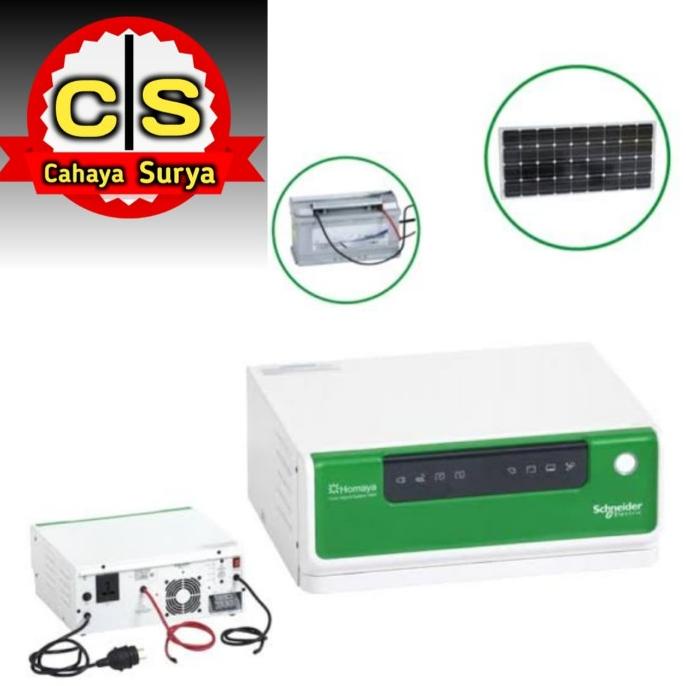 Jual Inverter Hybrid Schneider 850Va Homaya | Shopee Indonesia