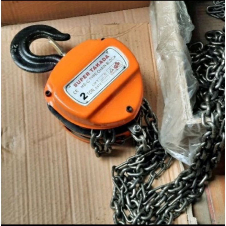 Jual chain block - alat angkut barang - takel super takada full ...