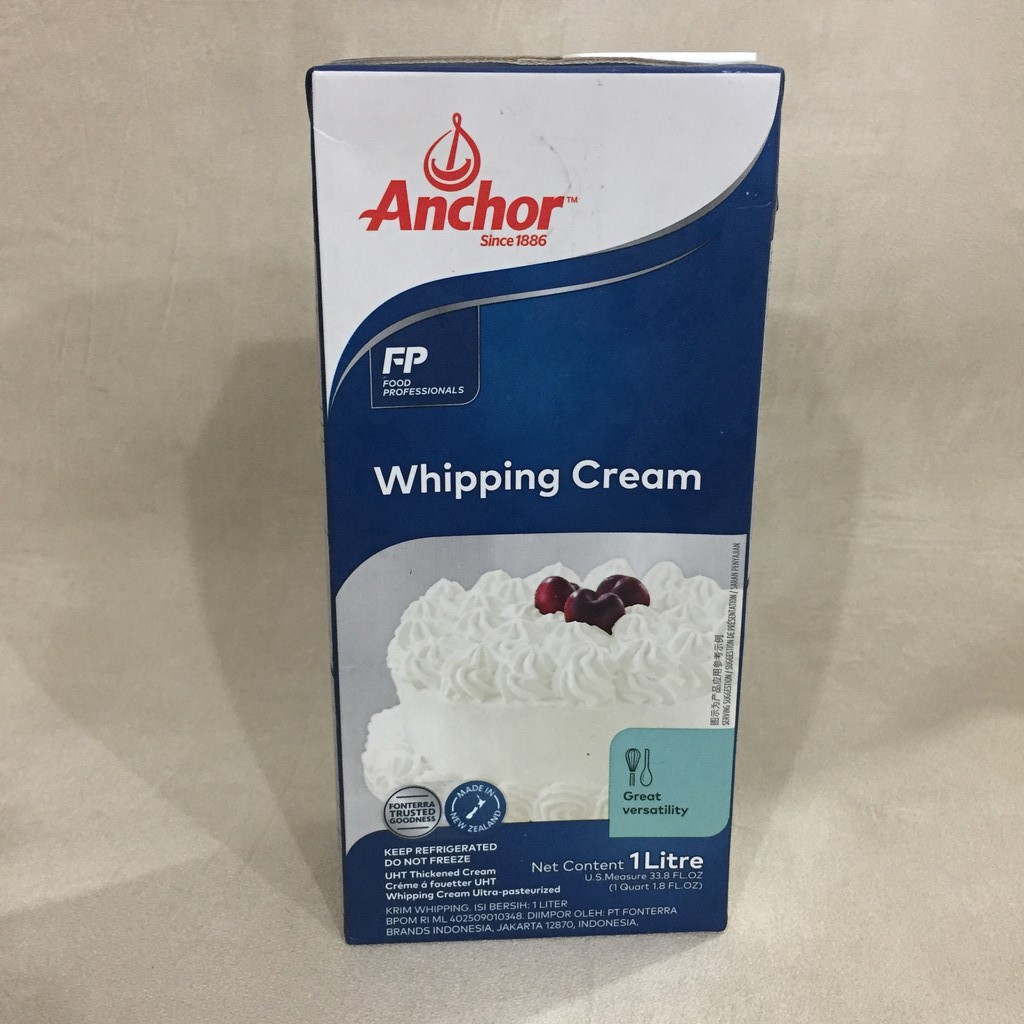 Jual Whipping Cream Anchor 1L | Shopee Indonesia