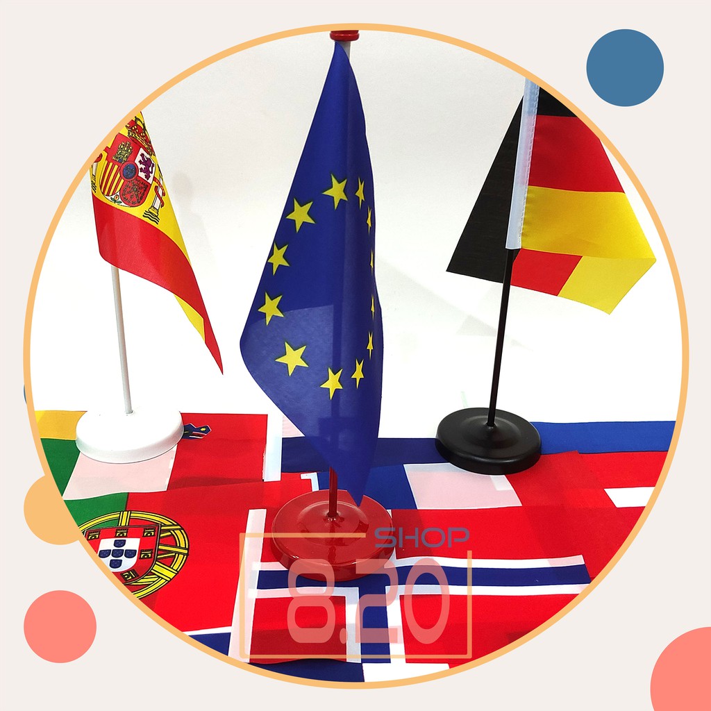 Jual Bendera Mini Meja / Standing Table Flag / Bendera Negara Eropa ...