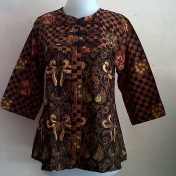 Jual Sangat Populer Batik Sogan Jogja - Cokelat Tua | Shopee Indonesia