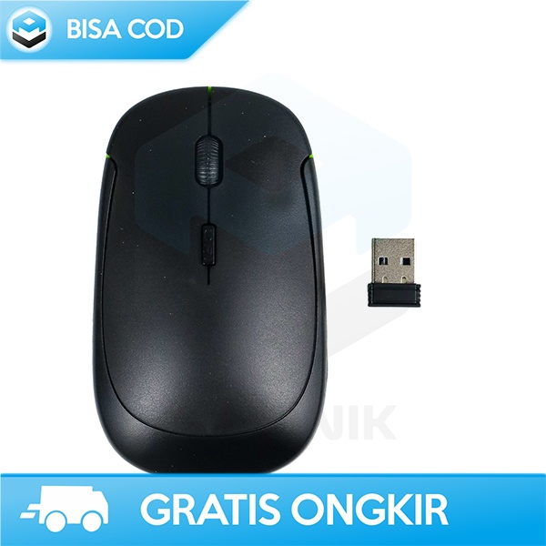 Jual WIRELESS MOUSE 2.4G NIRKABEL BATERAI AAA OPTICAL USB 2.0 TAFFWARE ...