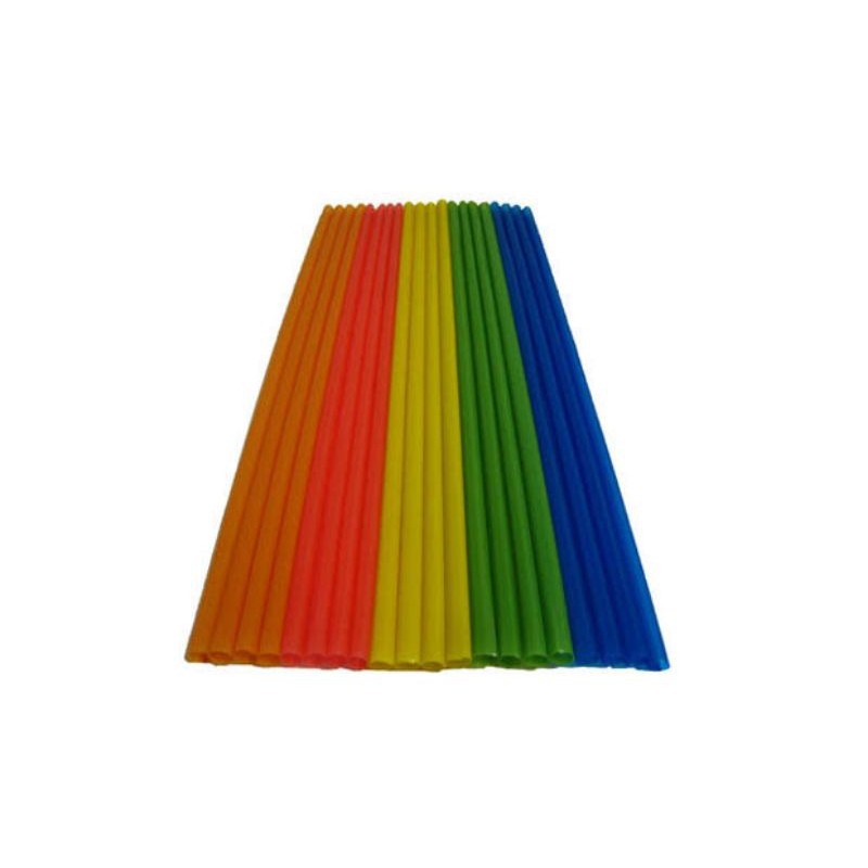 Jual Pipet Plastik 1 Bal Pipet Minuman Sedotan Warna Warni Murah ...