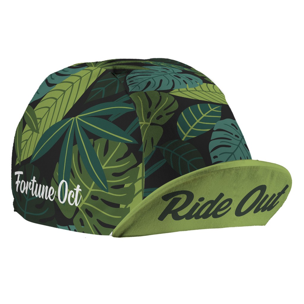 Jual Cycling Cap Tropical Hijau (Topi Sepeda) | Shopee Indonesia