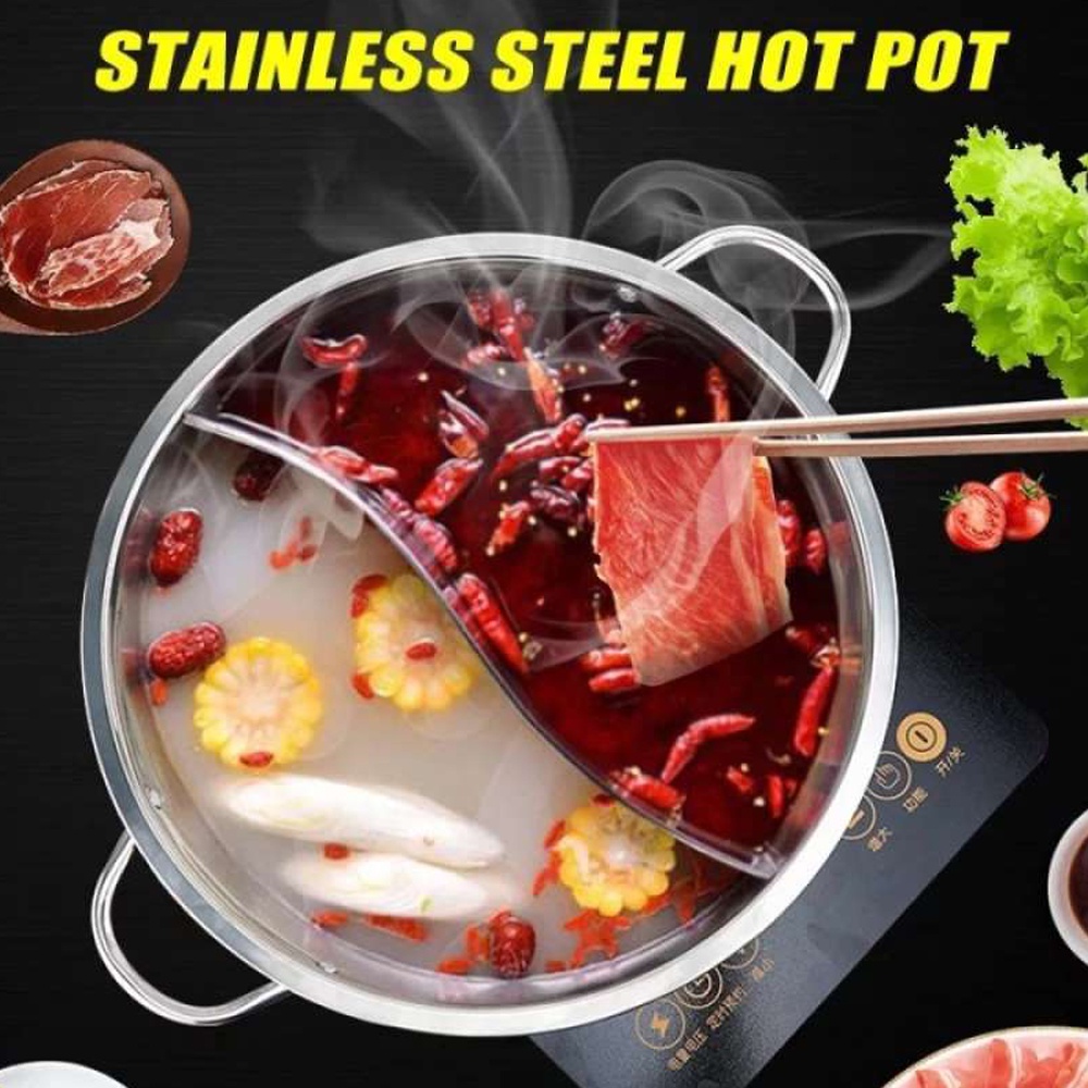 Jual (KHUSUS LIVE) Grill Shabu Multi Pan Stainless Steel Serbaguna 30 ...