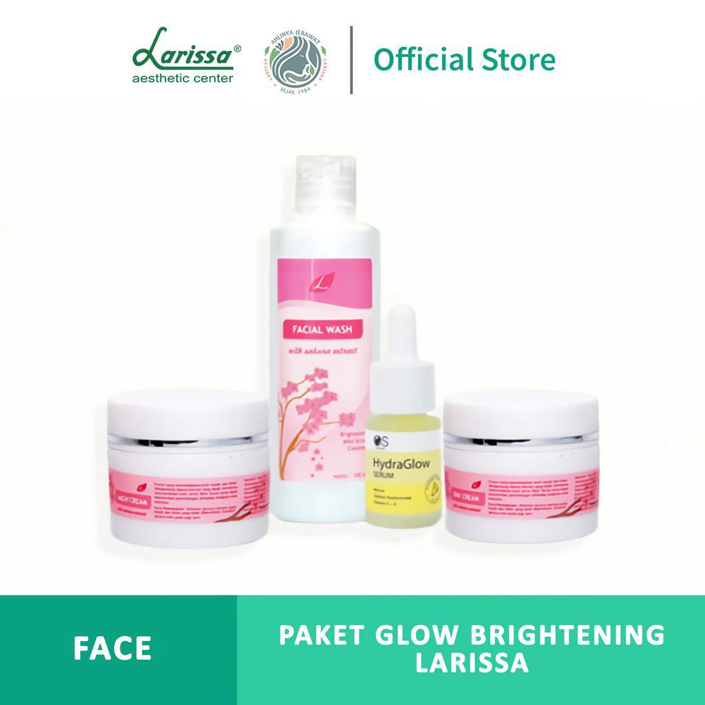 Jual ANTI FLEK-PAKET GLOW BRIGHTENING LARISSA | Shopee Indonesia