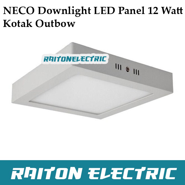 Jual Lampu Downlight LED Panel Outbow 12W 12Watt Kotak NECO | Shopee ...
