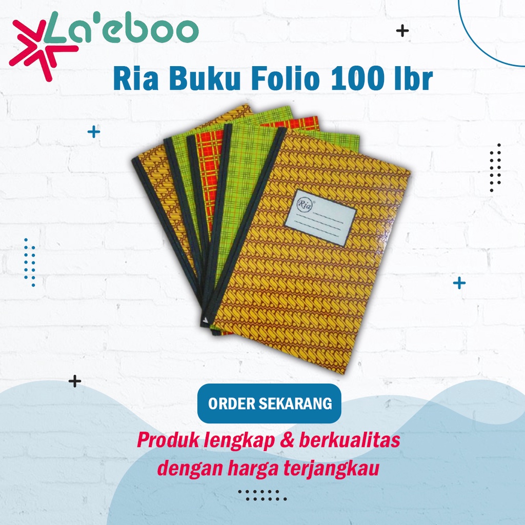 Jual Buku Folio 100 lembar | Ria | Shopee Indonesia