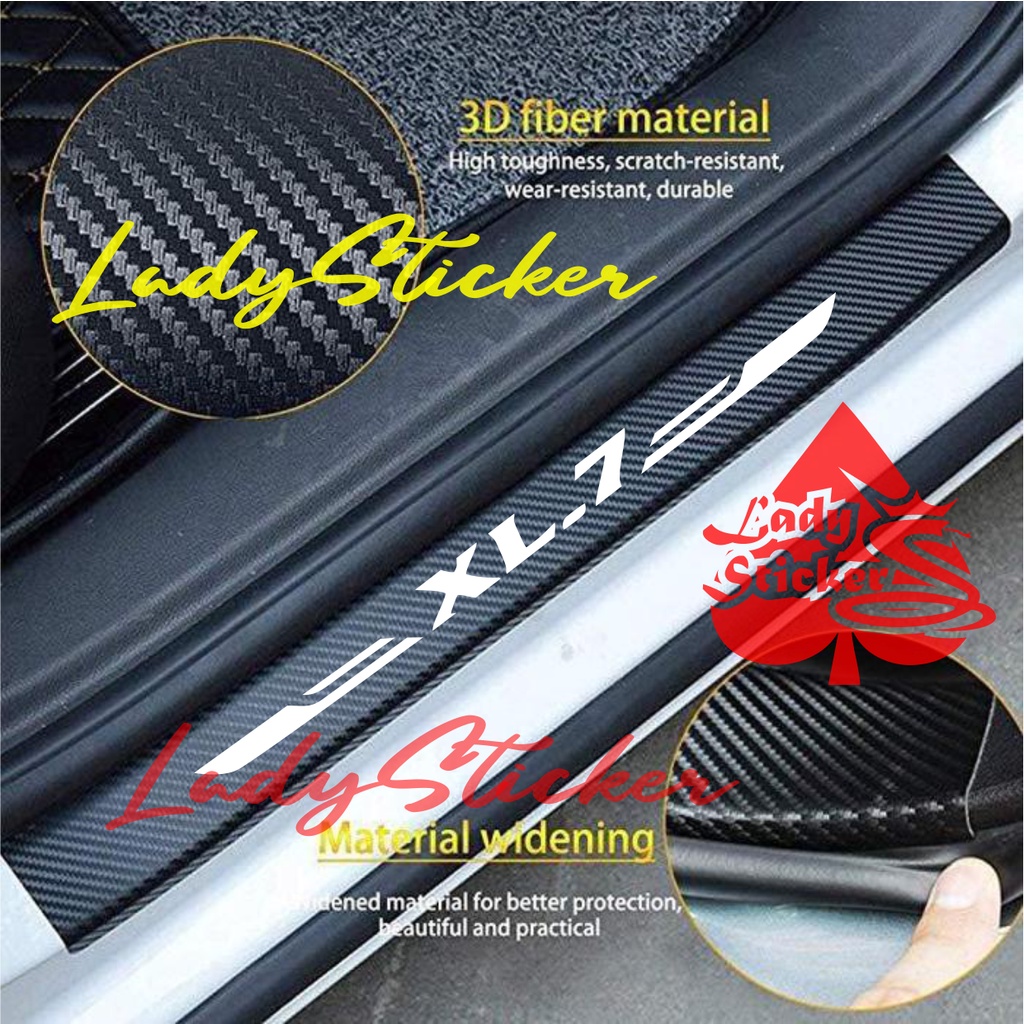 Jual STICKER CARBON MOBIL XL 7 STICKER KARBON 3D PELINDUNG PIJAKAN ...