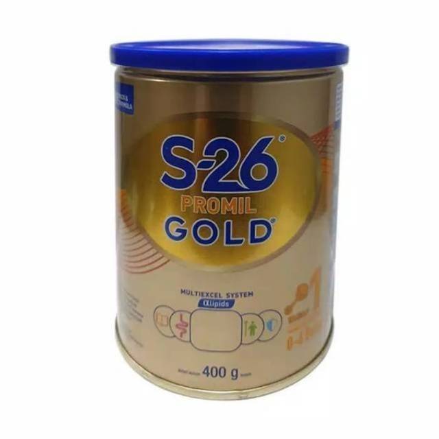Jual SUSU S26 PROMIL GOLD TAHAP 1 400 GRAM 400GR TAHAP1 KALENG S-26 ...