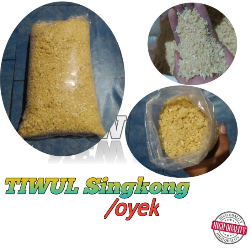 Jual tiwul singkong/oyek original khas cilacap 1kg | Shopee Indonesia