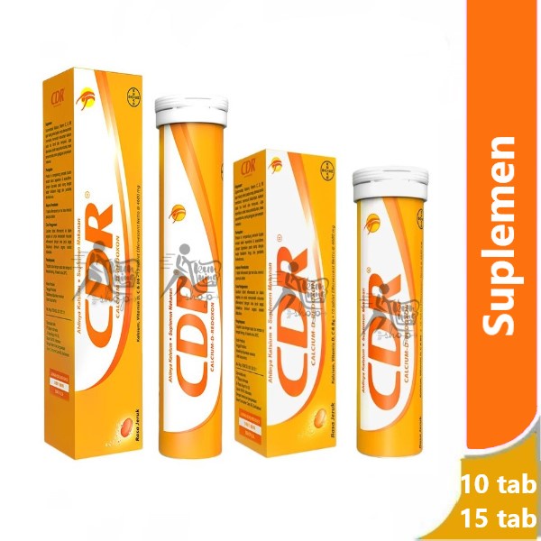 Jual Calcium D Redoxon CDR Effervescent Orange 10 & 15 tablet ...