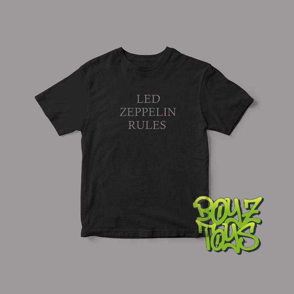 Jual Kaos Anak Band LED ZEPPELIN - RULES | Shopee Indonesia