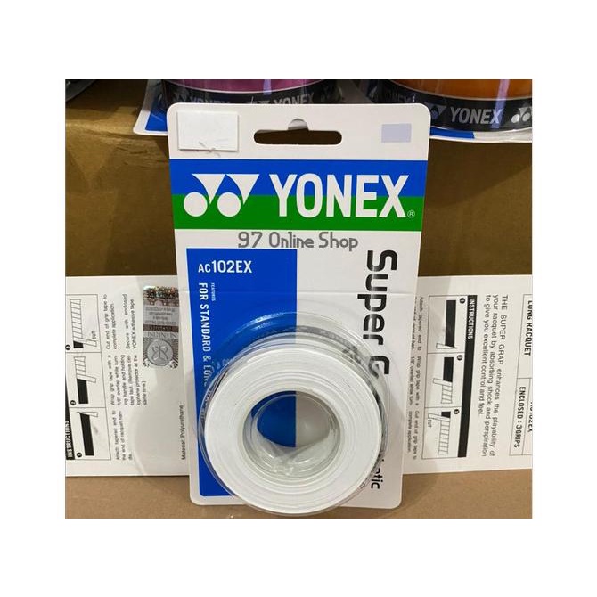 Jual BADMINTON GRIP YONEX KARET AC 102 EX ROLL |GRIP TIPIS| 100% ORIGINAL GUARANTEE LIMITED ...