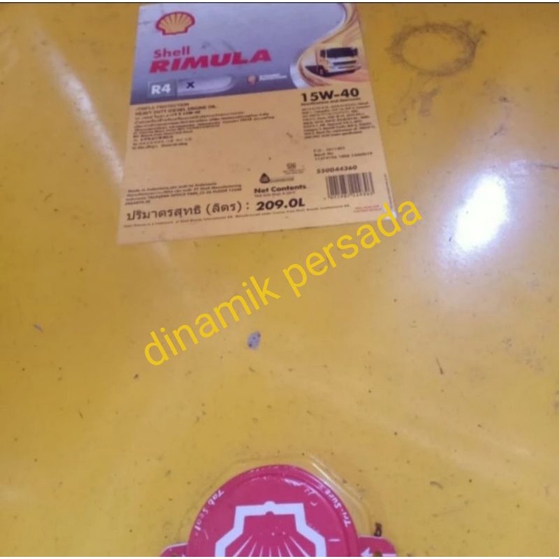 Jual Oil shell Rimula R4 X 15w-40 | Shopee Indonesia