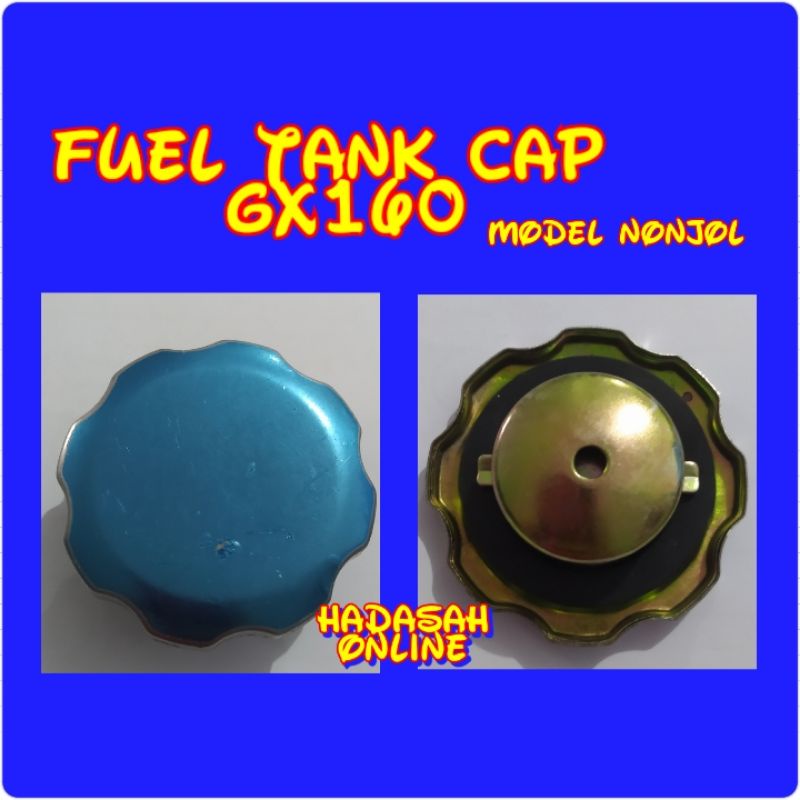 Jual Fuel Tank Cap Tutup Tangki Bensin Engine GX160 model Nonjol ...