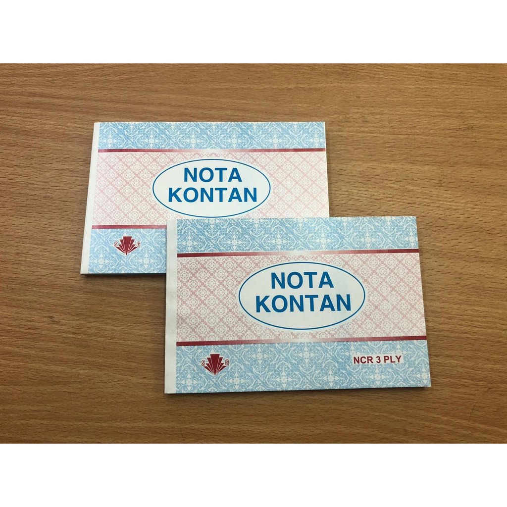 Jual BUKU NOTA KONTAN 3 X 1/4 FOLIO NCR | Shopee Indonesia