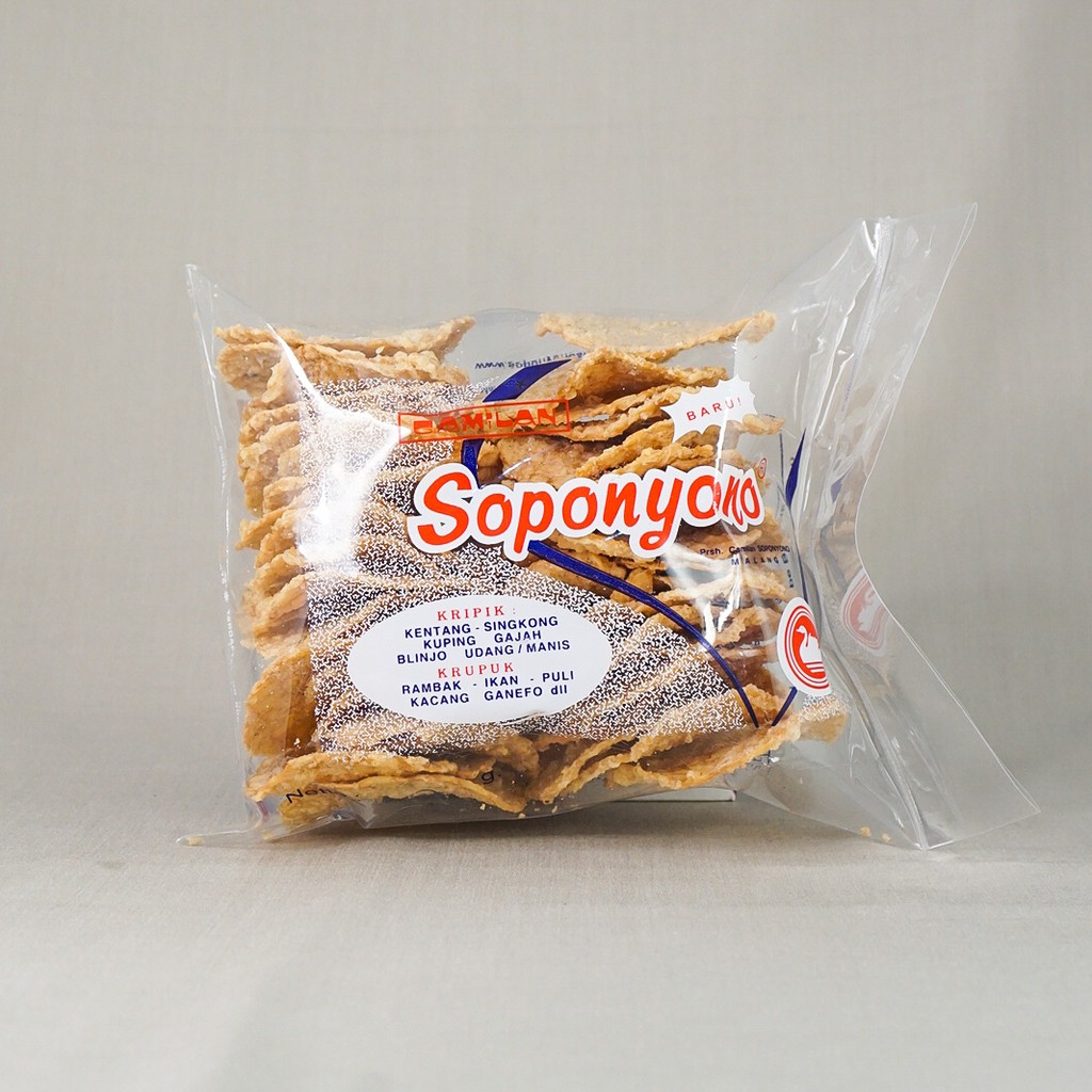 Jual Keripik Tempe Bawang Soponyono | Shopee Indonesia