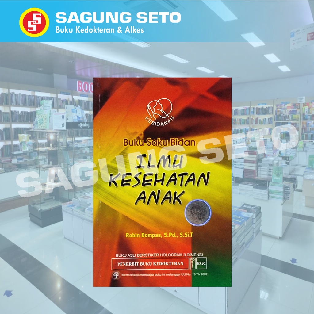 Jual BUKU SAKU BIDAN ILMU KESEHATAN ANAK /KEBIDANAN - ROBIN DOMPAS ...