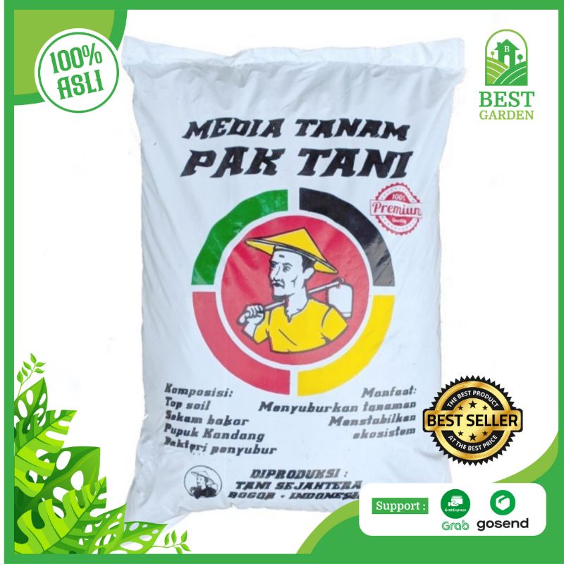 Jual Media tanam Pak Tani uk. 15 kg | Shopee Indonesia