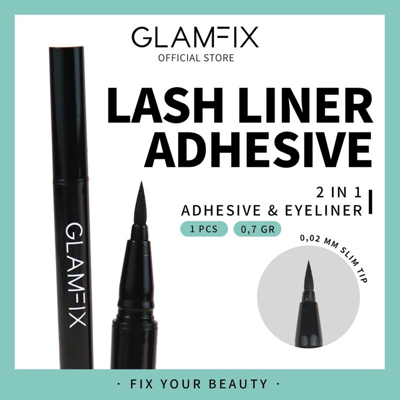 Jual GLAMFIX Adhesive Lash Liner / Lem Bulu Mata 2in1 bisa untuk ...