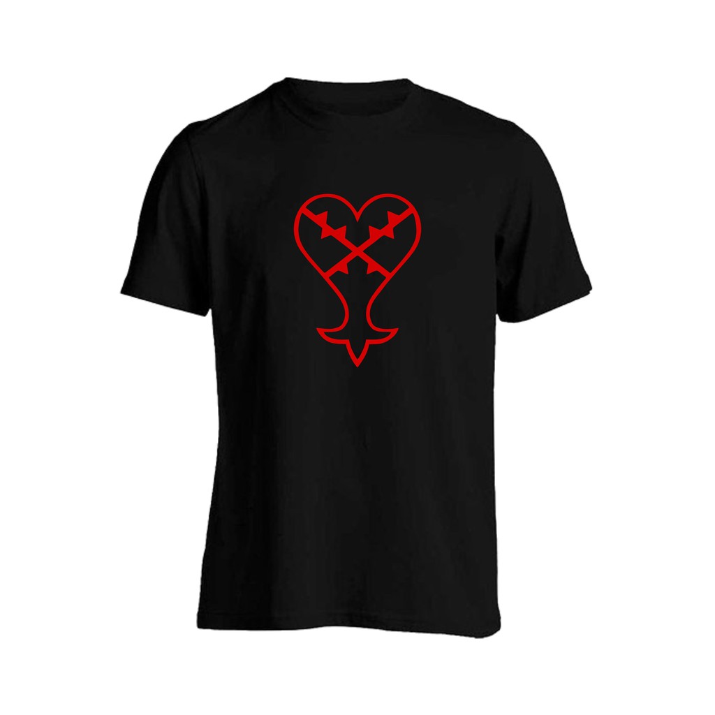 Jual Kaos Game Kingdom Hearts Heartless Logo | Shopee Indonesia