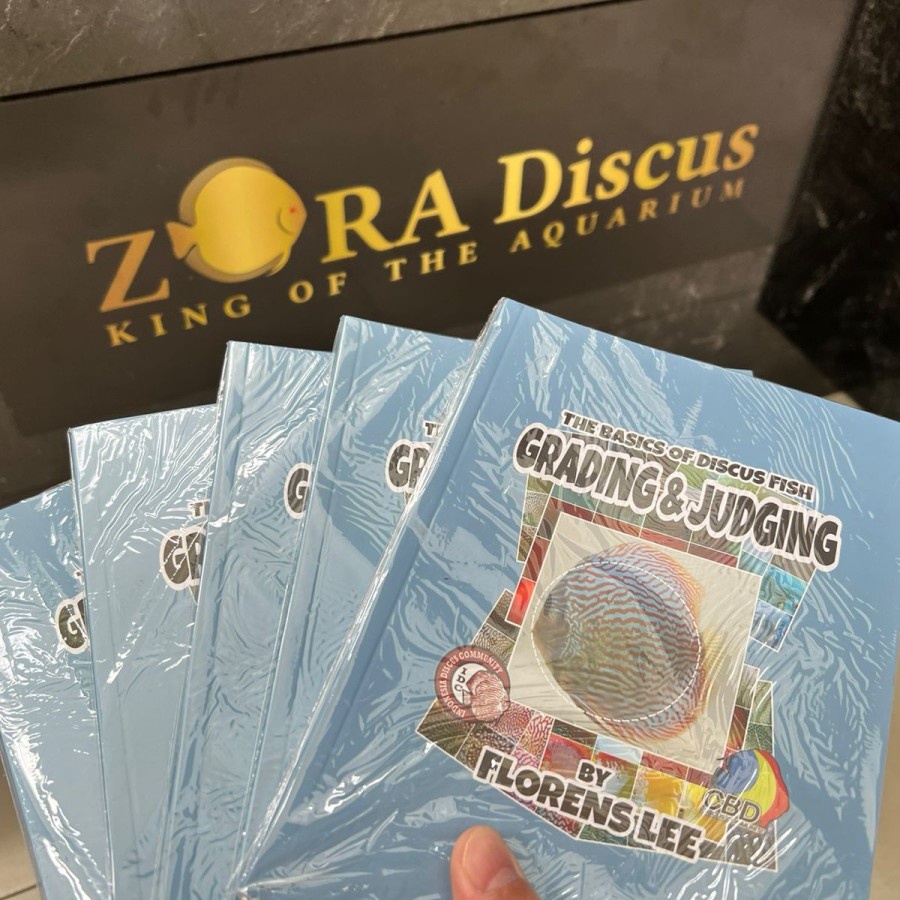 Jual BUKU GRADING JUDGING IKAN DISCUS FLORENS LEE PENILAIAN DISCUS ...