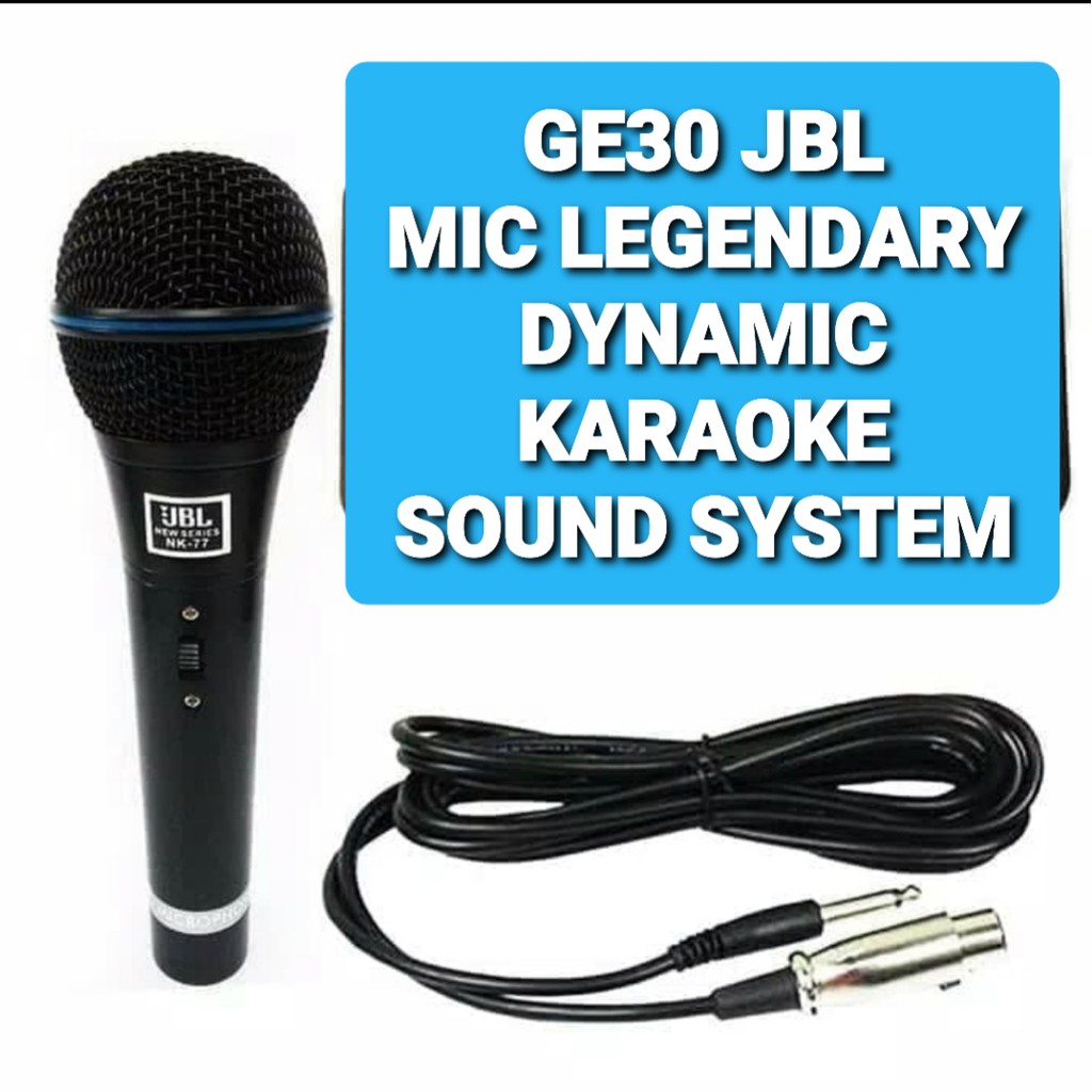 Jual G30 Jbl mic kabel dynamic legendary mik cable karaoke vokal vocal ...