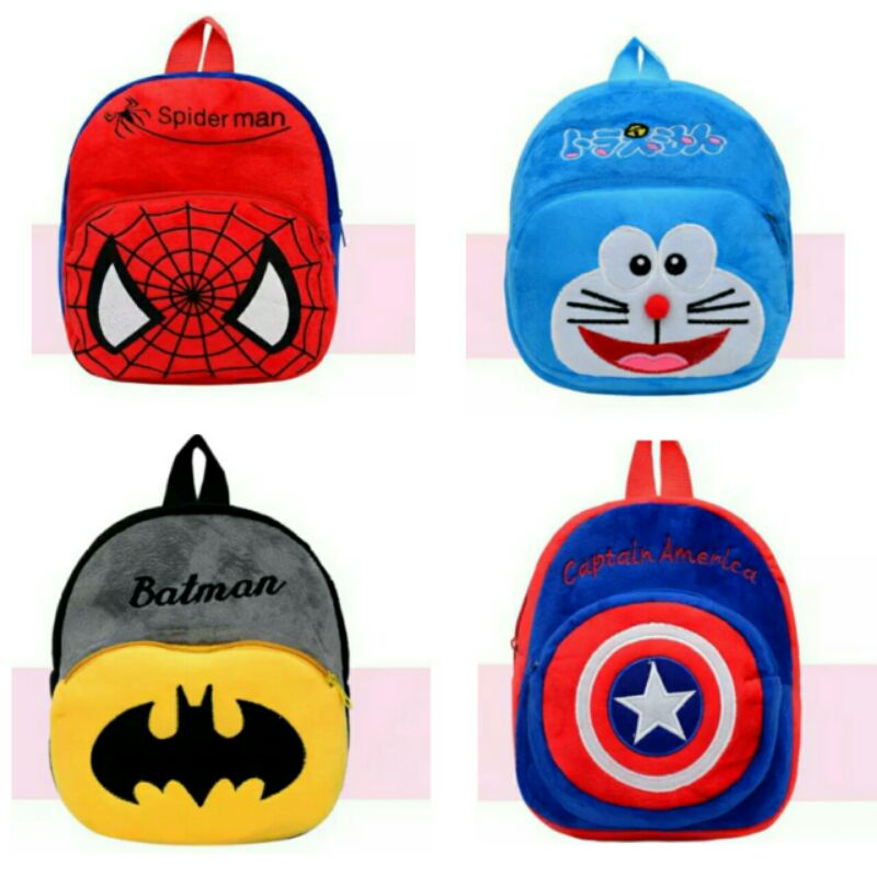 Jual TAS RANSEL ANAK KARAKTER ukuran MINI 1 tahun hingga 4 TAHUN/ TAS ...