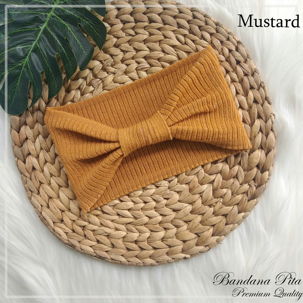Jual [New Product]CIPUT RAJUT BANDO PITA PREMIUM/BANDANA PITA | Shopee ...