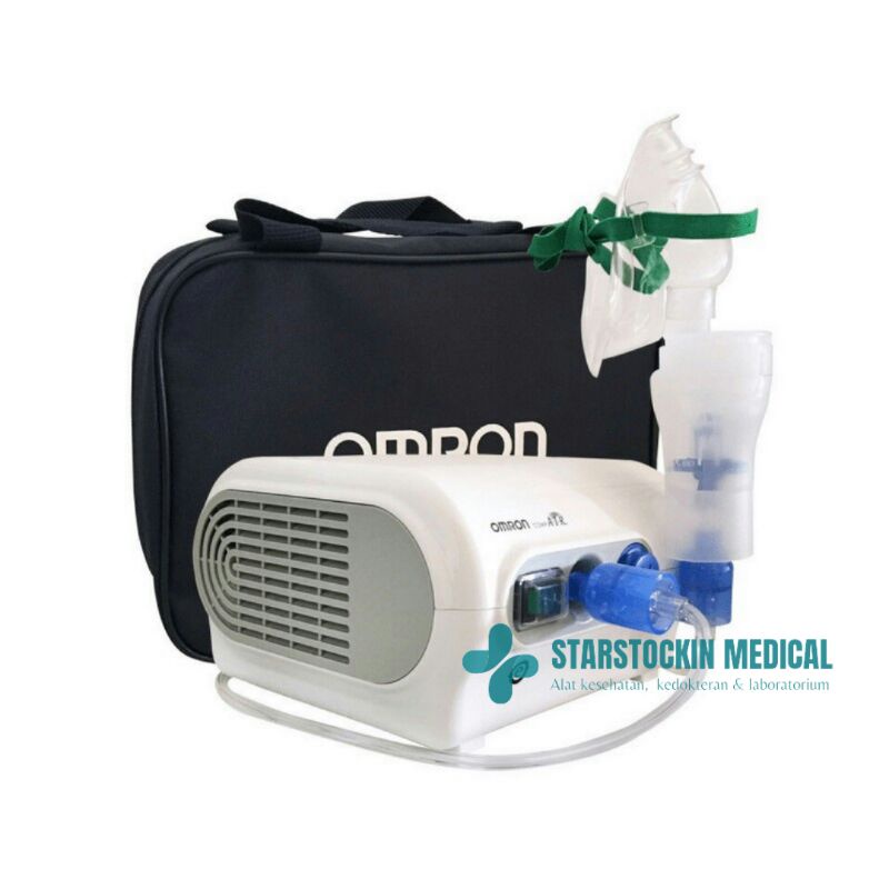 Jual Compressor Nebulizer Omron NE - C28 Alat Bantu Terapi Pernapasan | Shopee Indonesia