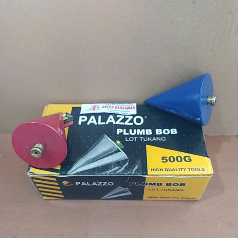 Jual Lot Tukang - Bandul Lot - Plumb Bob 500G | Shopee Indonesia