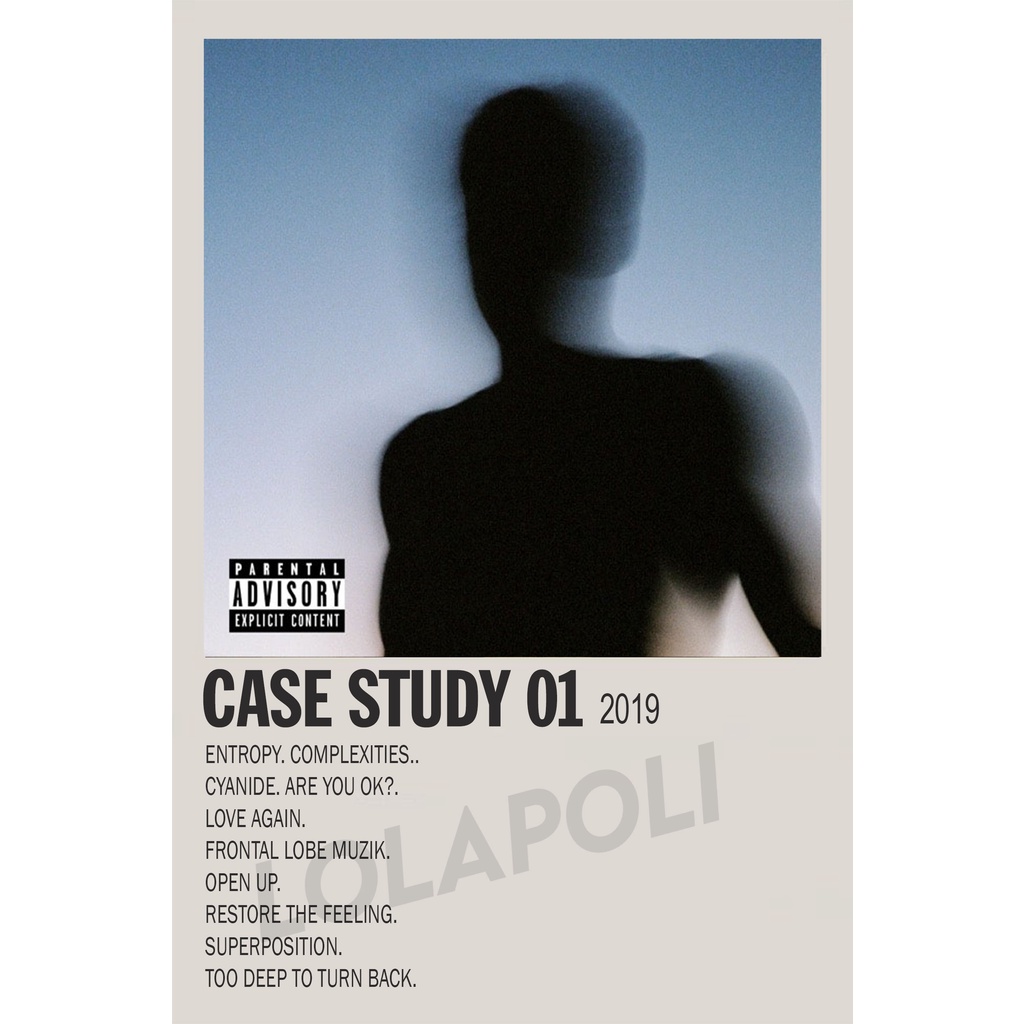Jual Poster Cover Album Case Study 01 - Daniel Caesar | Shopee Indonesia