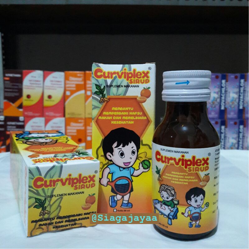 Jual Curviplex Sirup 60ml | Shopee Indonesia