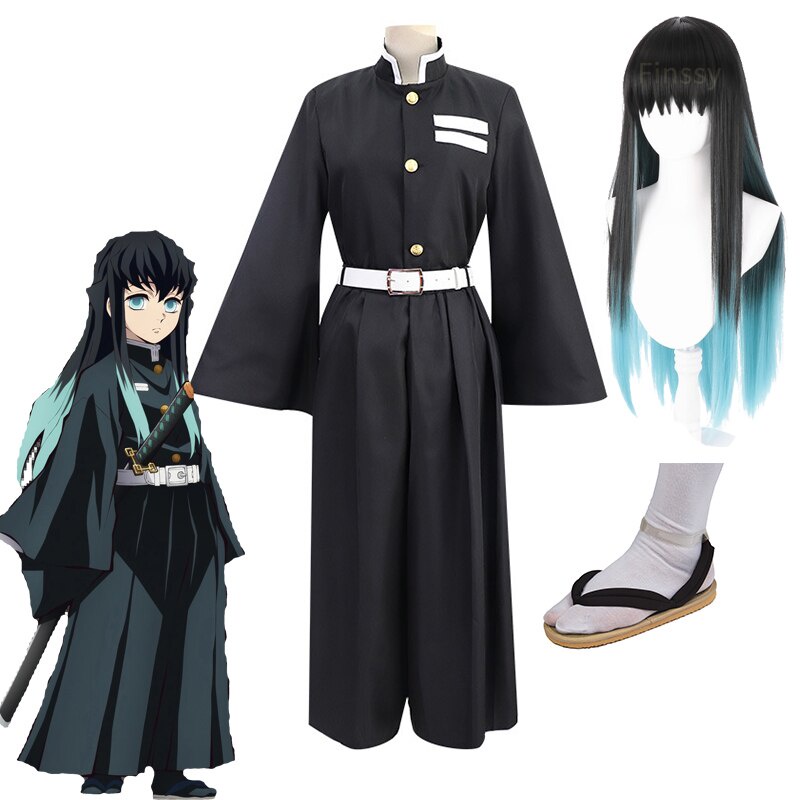 Jual PREORDER Kostum Cosplay Anime Setan Slayer Tokitou Muichirou ...
