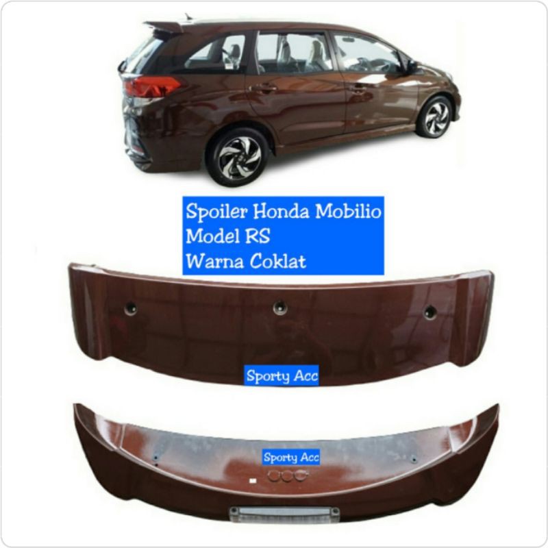 Jual Spoiler Sayap Mobil Mobilio Model RS With Lampu Rem | Shopee Indonesia