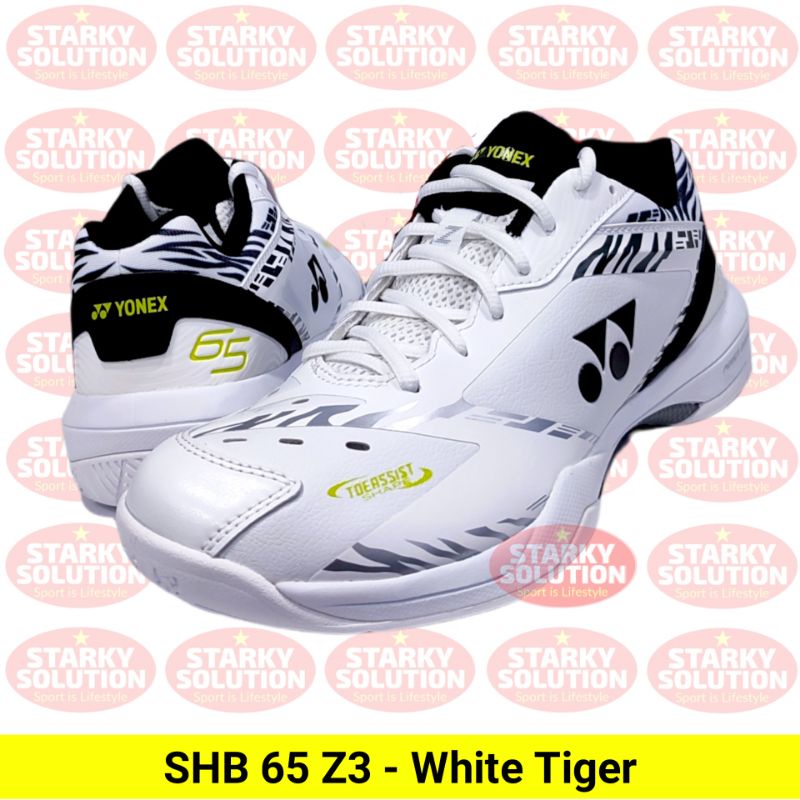 Jual Sepatu Bulutangkis YONEX SHB 65 Z3 KENTO MOMOTA 65Z3 Badminton Original - White Tiger ...