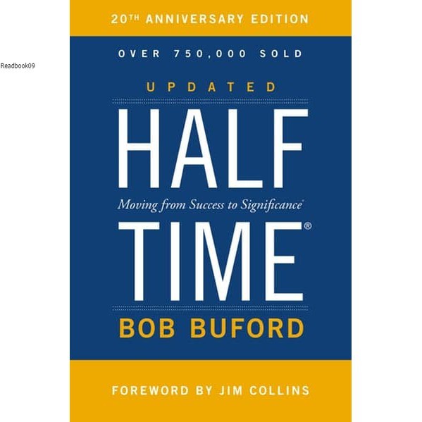 Jual Buku Halftime Moving from Success to Significance (Bob Buford ...