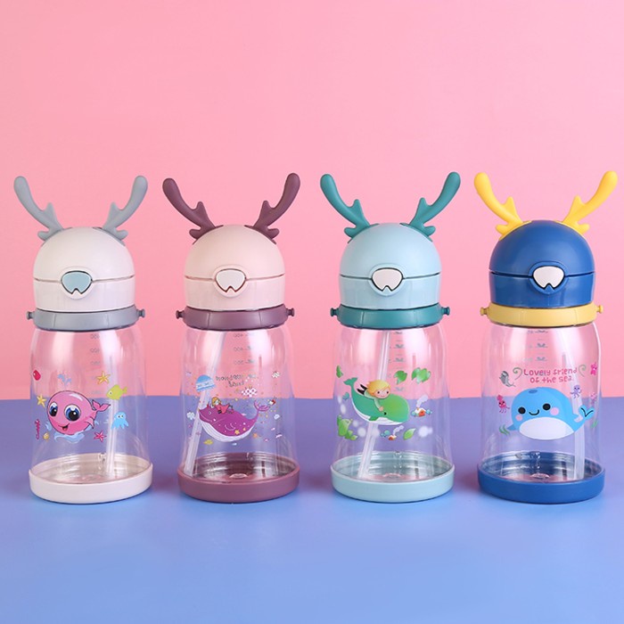 Jual Produk Terbaru Botol Minum Anak Tanduk Rusa Botol Bpa Free Jerami Anak 550 Ml | Shopee ...
