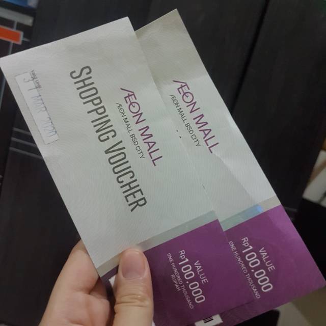 Jual JUAL SHOPPING VOUCHER AEON MALL BSD CITY | Shopee Indonesia