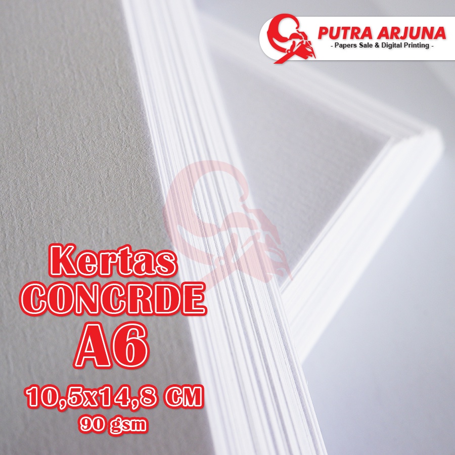 Jual KERTAS CONCORDE A6 10,5x14,8 cm - 90 gsm – 500 LEMBAR | Shopee ...