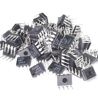 Jual IC JRC4580D / JRC4580 / IC DUAL OP AMP JRC 4580D / OPAMP JRC4580D ...