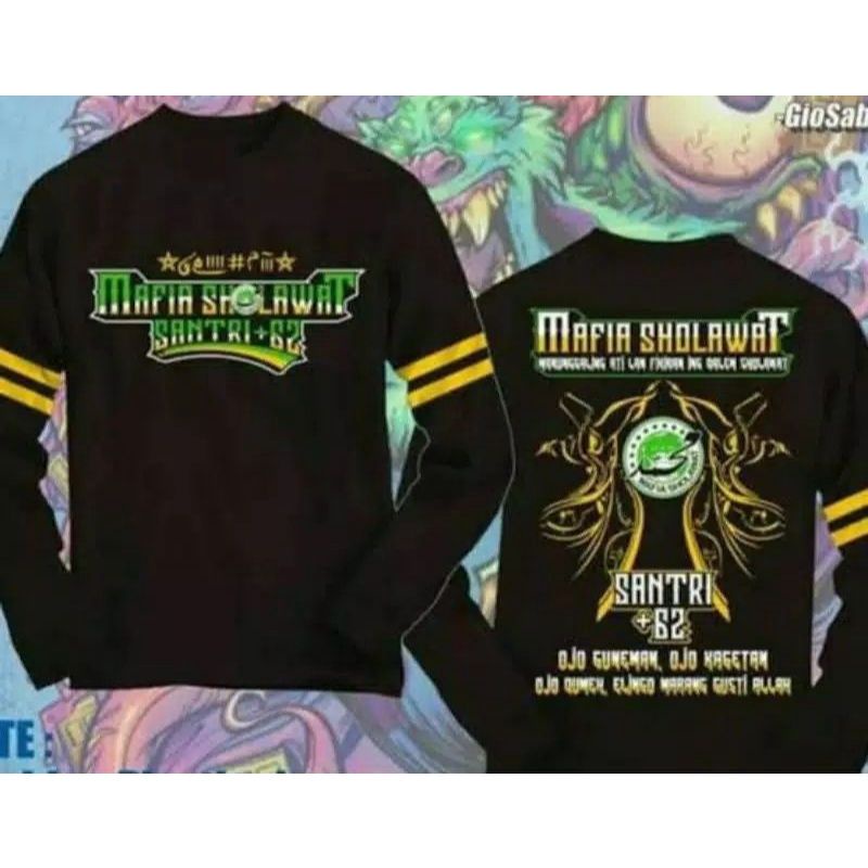 Jual Kaos Baju Santri Mafia Sholawat Indonesia Mafish Majelis ...