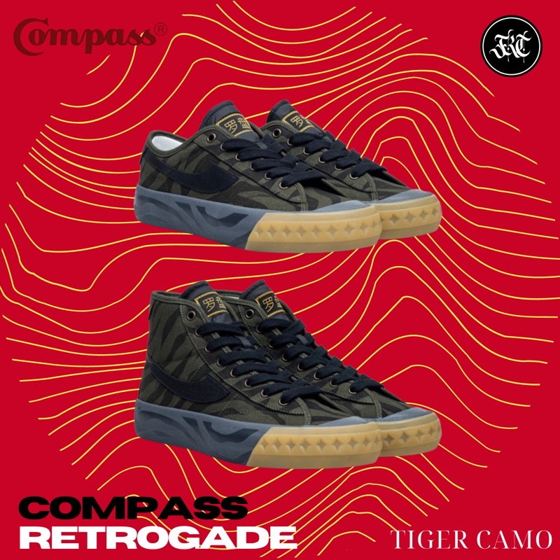 Jual [ORIGINAL 100%] COMPASS TIGER CAMO EDISI CNY/IMLEK YEAR OF TIGER ...