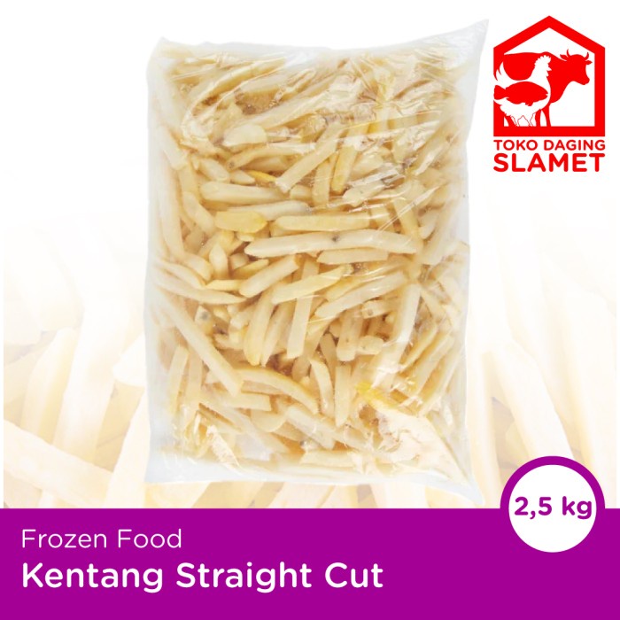 Jual Kentang Straight Cut 2,5 kg | Shopee Indonesia