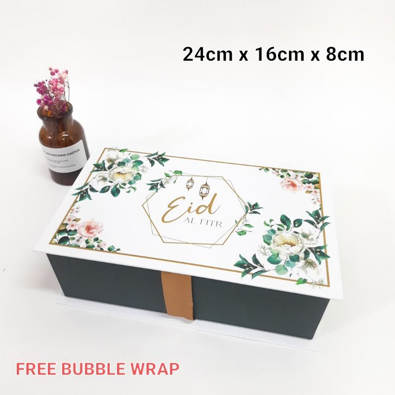 Jual Hampers hardbox kue kering - gift box - untuk tople 350gr isi 3 - motif flower | Shopee ...