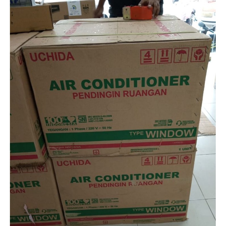 Jual AC Window Uchida 0.5pk tinggal pasang saja | Shopee Indonesia